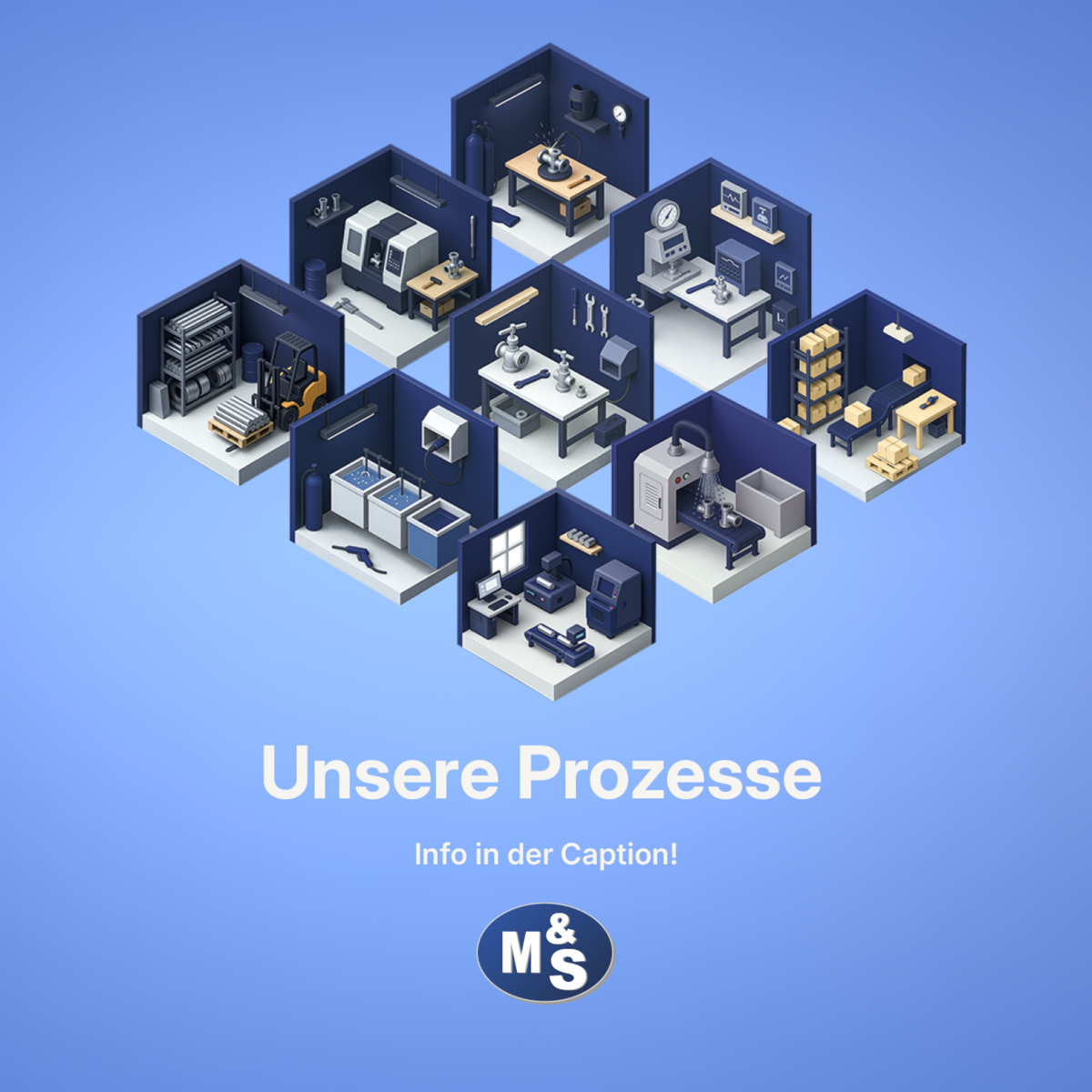 Our processes | M&S Armaturen